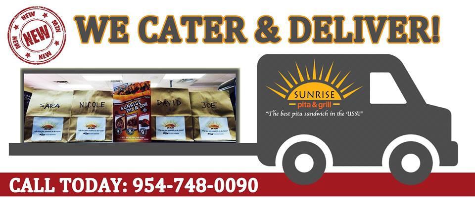 CATERING1 | Sunrise Pita & Grill | The Best Pita Sandwich in the USA!